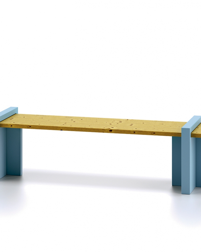 BANC PLAY WOOD SERRELUNGA - Luminaire LED Design