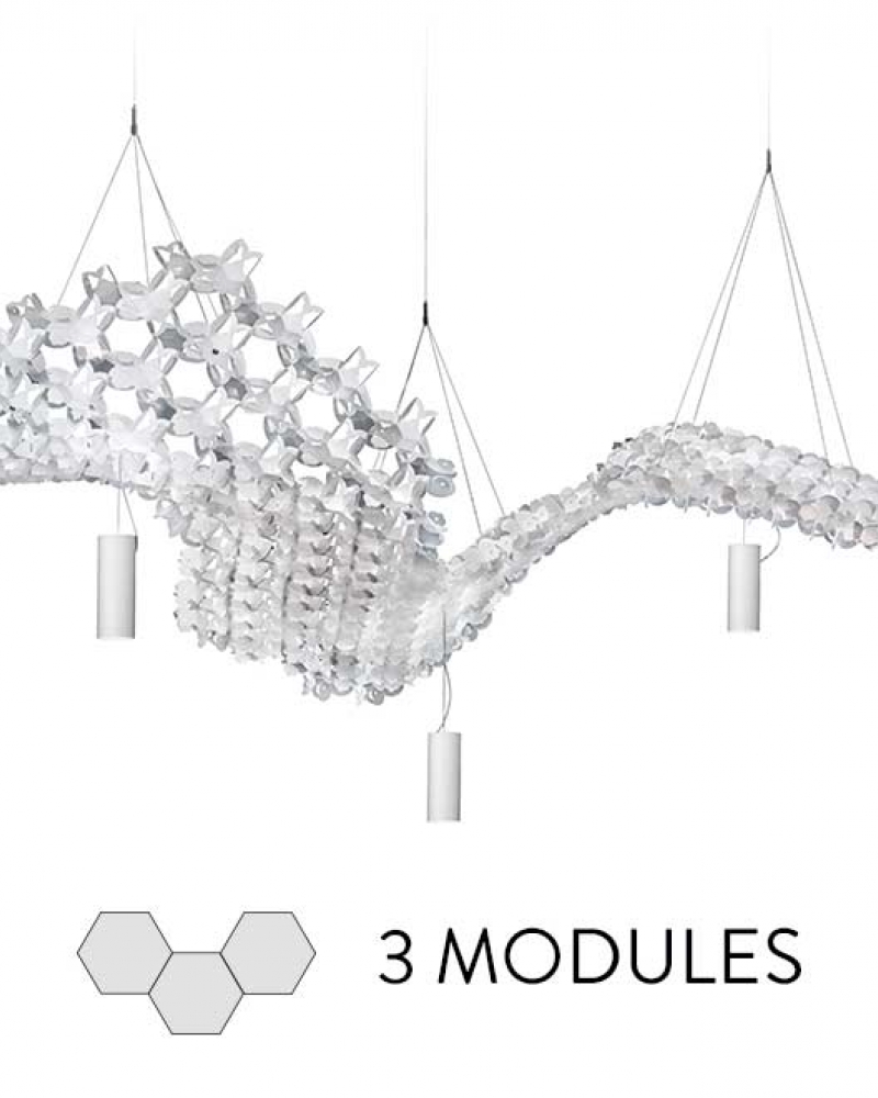 Suspension Nuvem 1 module de Slamp - Luminaire LED Design
