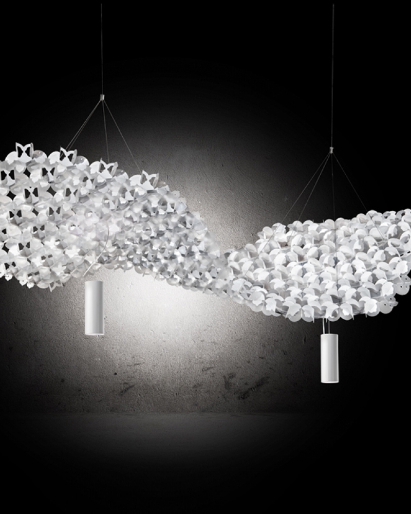 Suspension Nuvem 1 module de Slamp - Luminaire LED Design