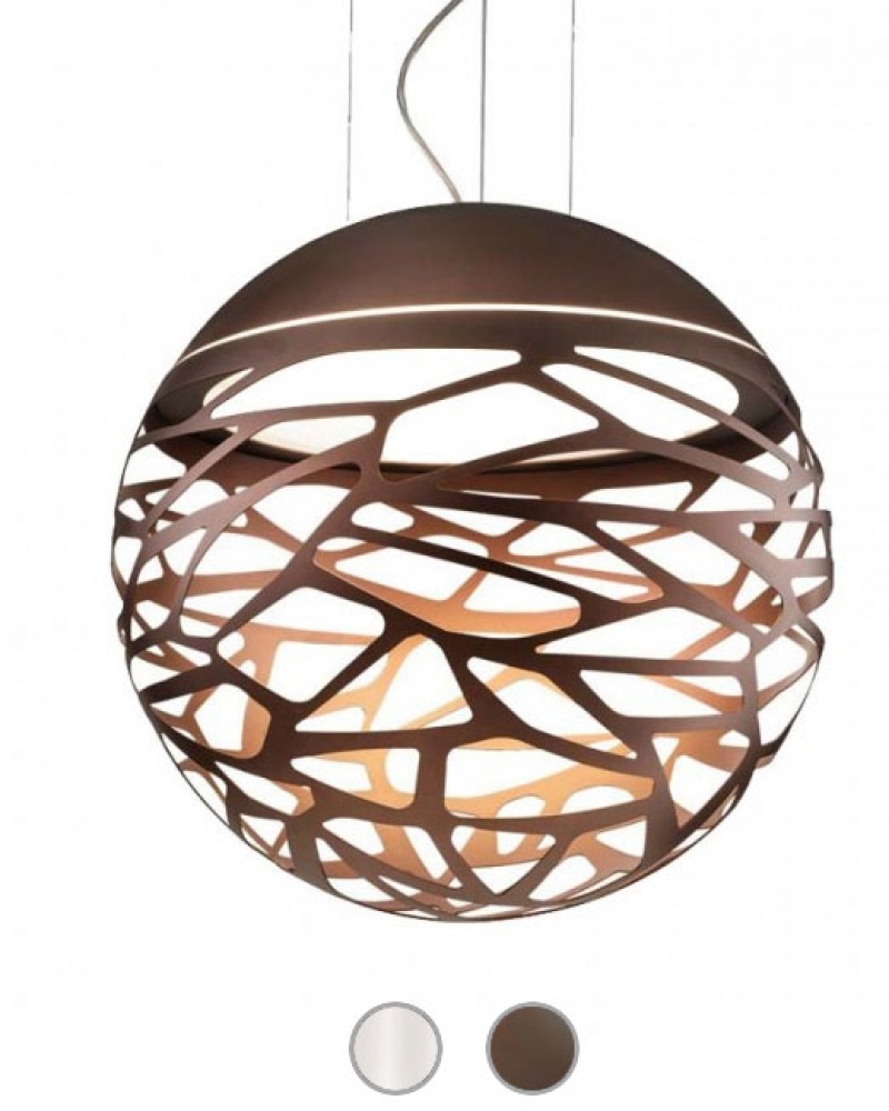 SUSPENSION KELLY SPHERE 50 BRONZE STUDIO ITALIA - Luminaire LED Design