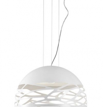 SUSPENSION KELLY DOME 60 BLANC STUDIO ITALIA - Luminaire LED Design
