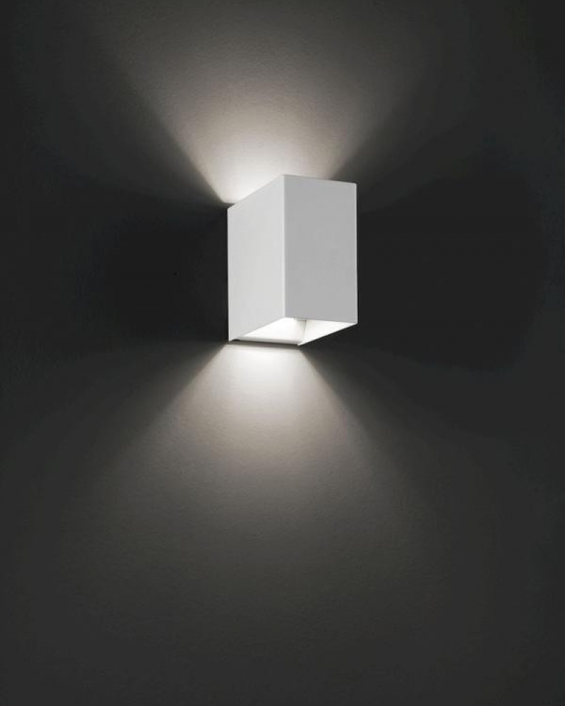 APPLIQUE LASER 10X6 BLANC STUDIO ITALIA - Luminaire LED Design